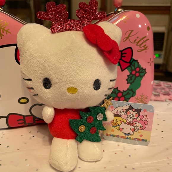 Sanrio | Holiday | Nwt Sanrio Hello Kitty Reindeer Christmas Mascot ...